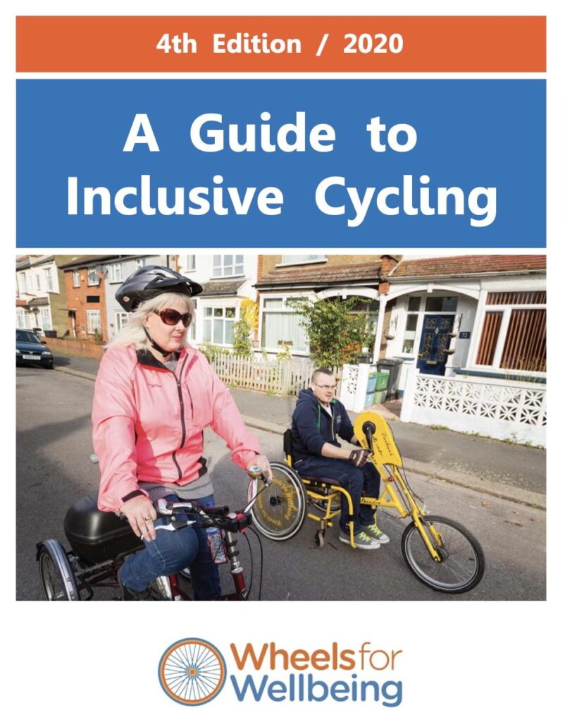 Campaigning for inclusive cycling, Wheels for Wellbeing